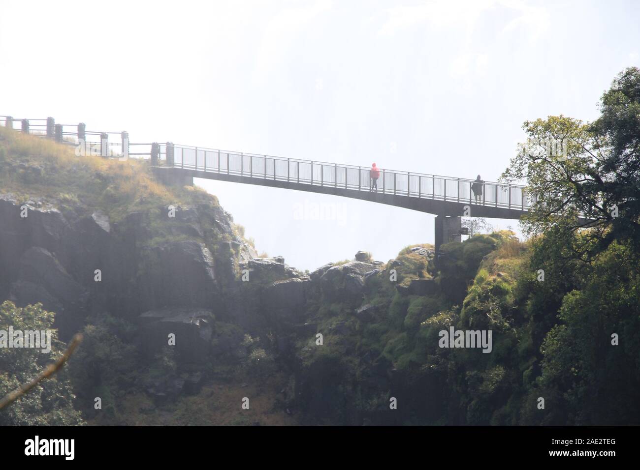 Knife edge bridge victoria falls hi-res stock photography and images ...
