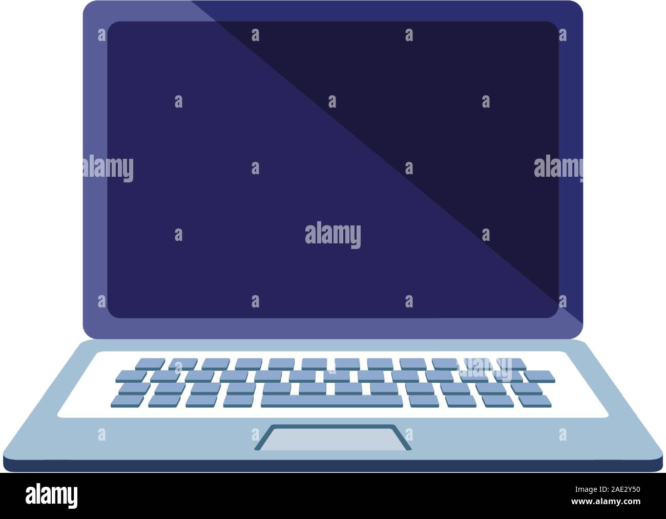 Isolated digital laptop vector design Stock Vector Image & Art - Alamy