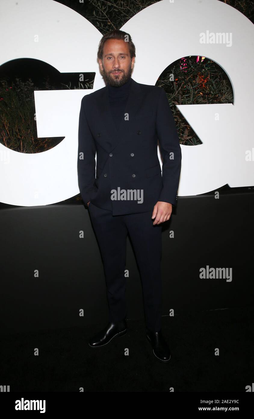 California, USA. 05th Dec, 2019. Matthias Schoenaerts. 2019 GQ Men Of ...
