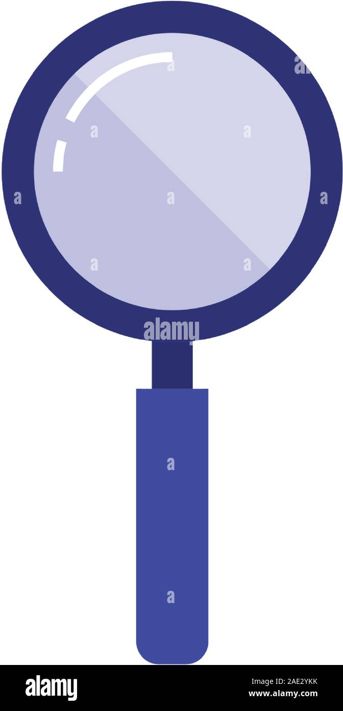 Isolated lupe icon vector design Stock Vector Image & Art - Alamy
