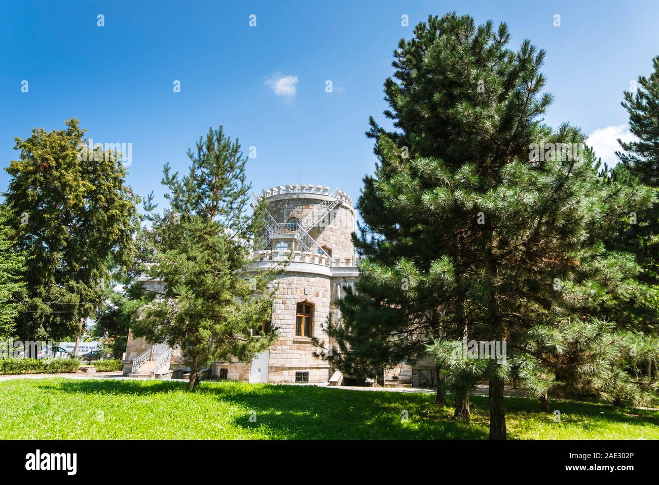 CAMPINA, Romania - July 28 2018: Iulia Hasdeu Castle, built by Bogdan ...
