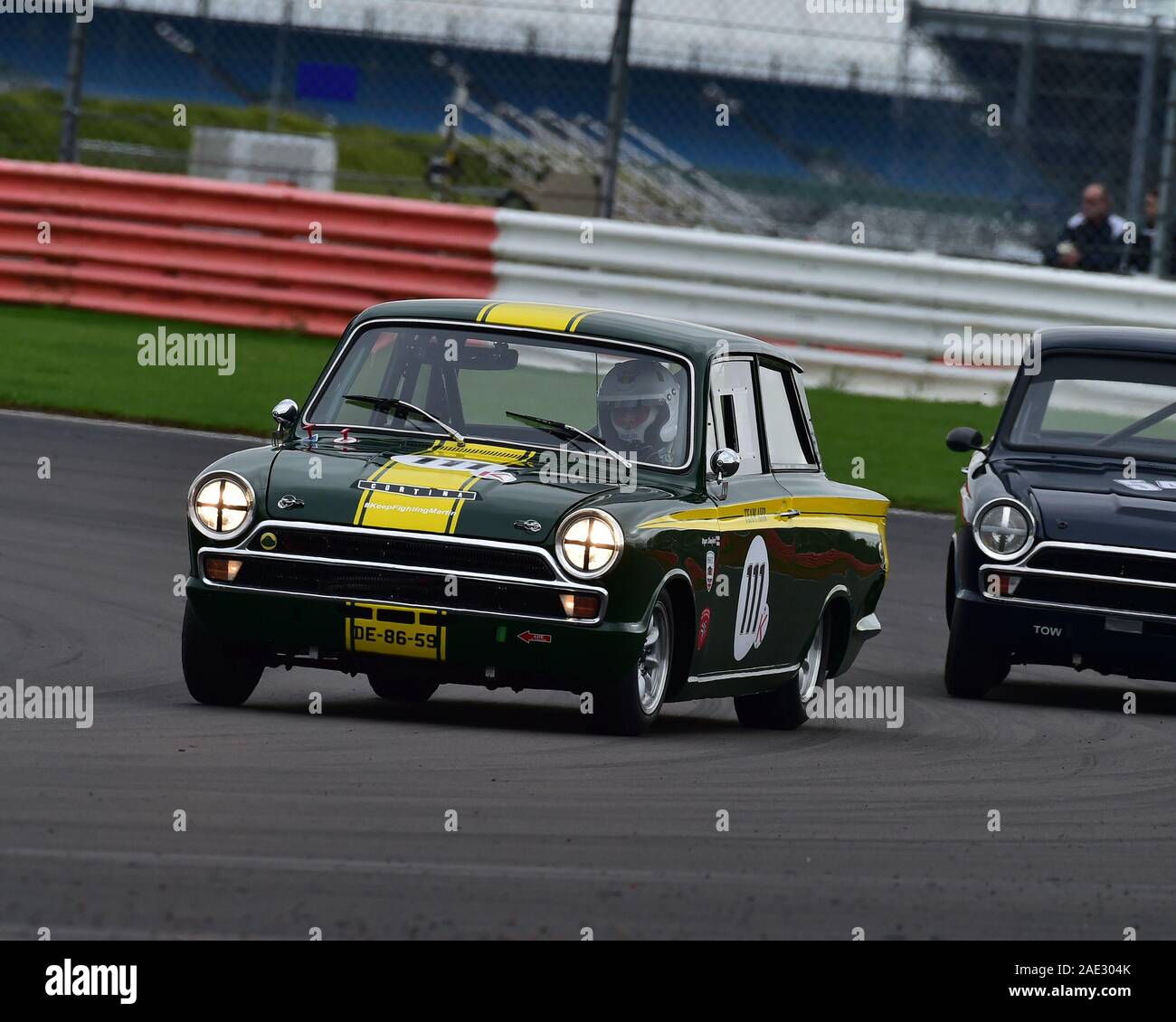 Roger Stanford, Ford Lotus Cortina, HSCC Historic Touring Cars ...