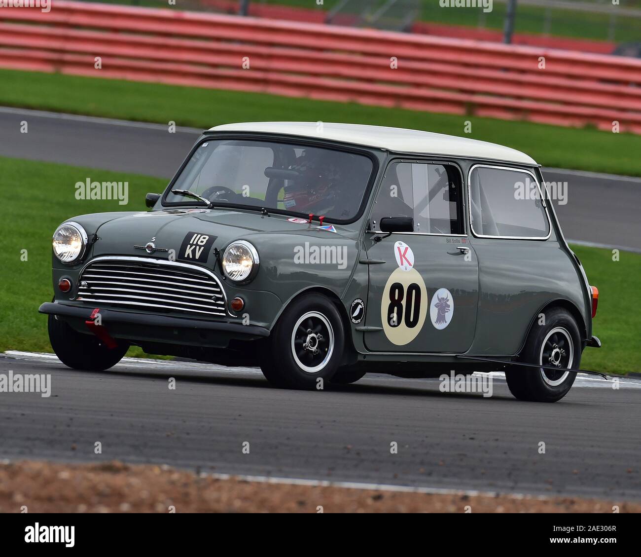 Bill Sollis, Morris Mini Cooper S, HSCC Historic Touring Cars ...