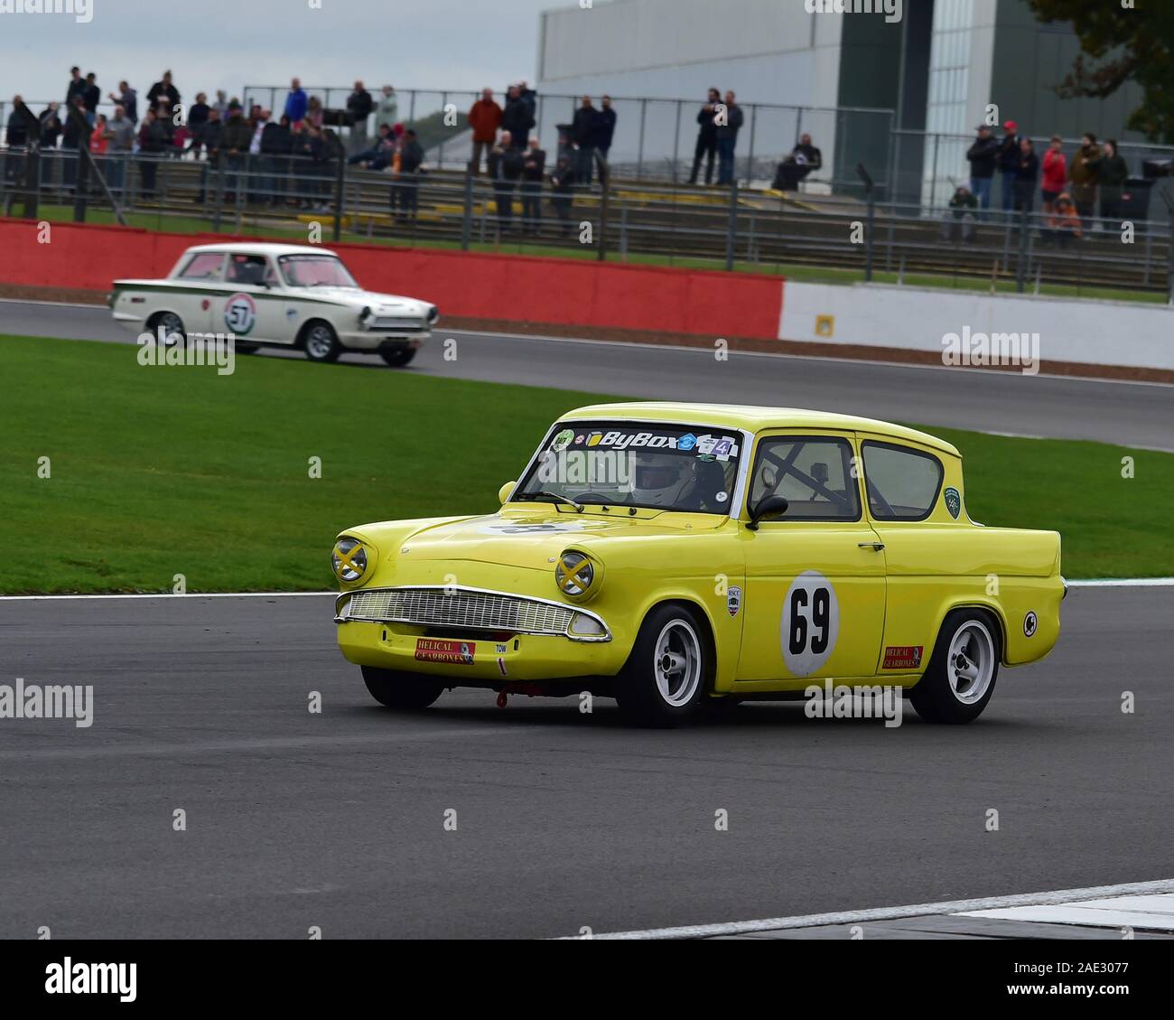 Bob Bullen, Ford Anglia, HSCC Historic Touring Cars, Championship ...