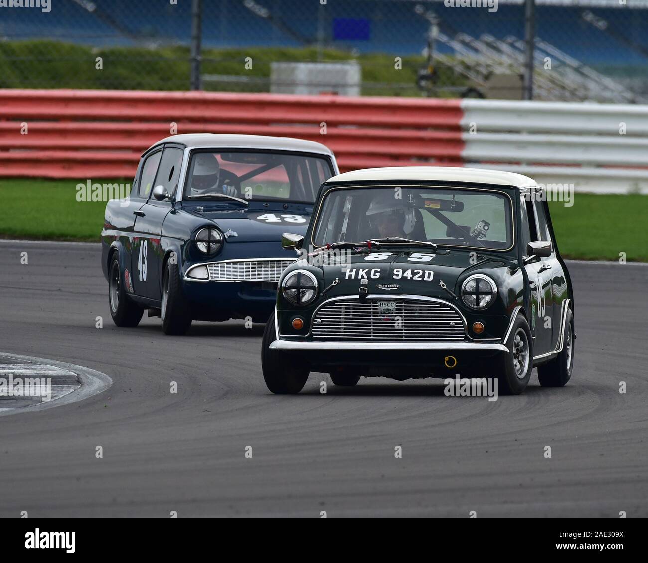 Roger Godfrey, Austin Mini Cooper S, HSCC Historic Touring Cars ...