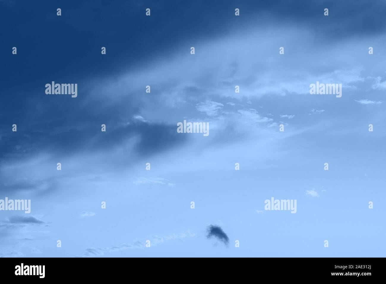 Cloud of a classic blue color Stock Photo - Alamy