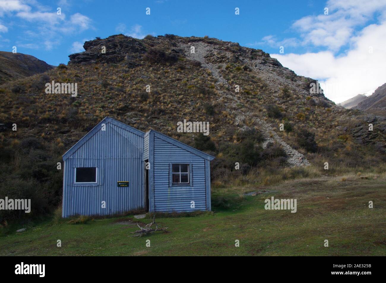 Double Hut. Hakatere Conservation Park. Te Araroa Trail. Lake Emily ...