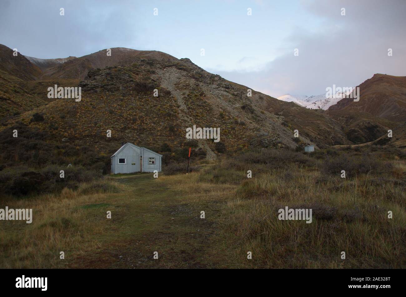 Double Hut. Hakatere Conservation Park. Te Araroa Trail. Lake Emily ...