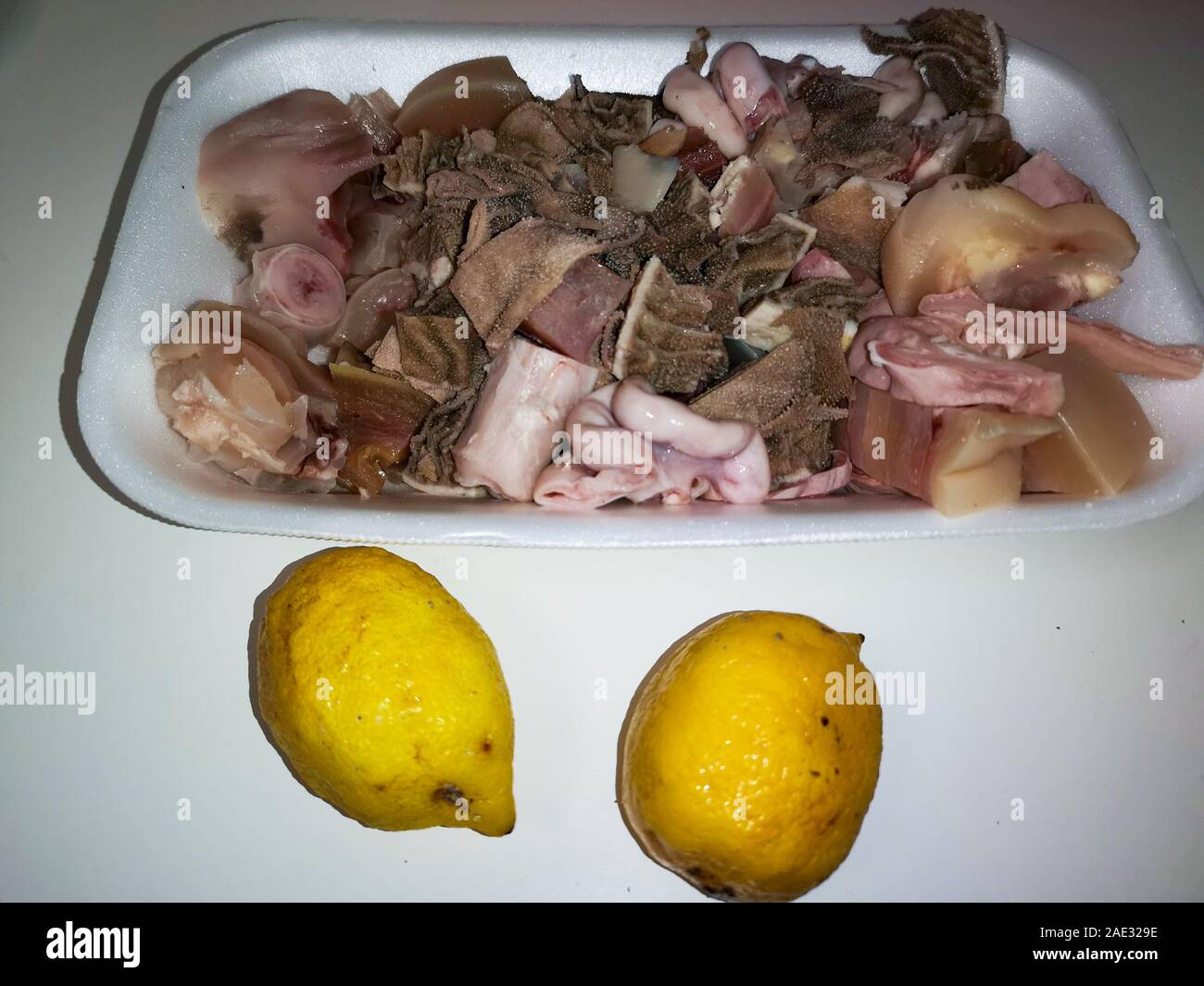 Pork snout, traditional street food in naples Stock Photo - Alamy