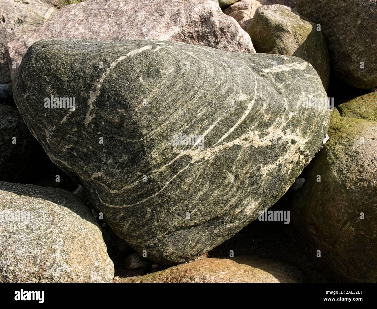 Stone erratic block hi-res stock photography and images - Alamy