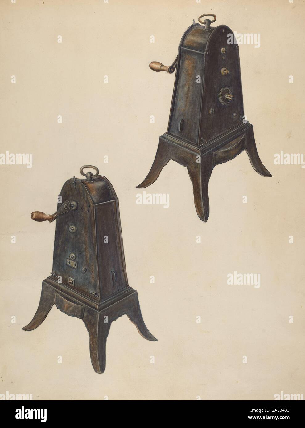 Clock Jack; c. 1938 Al Curry, Clock Jack, c 1938 Stock Photo - Alamy