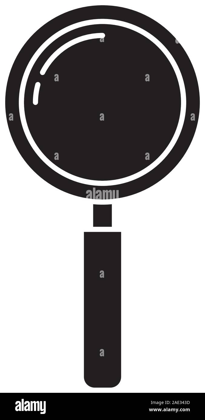 Isolated lupe icon vector design Stock Vector Image & Art - Alamy