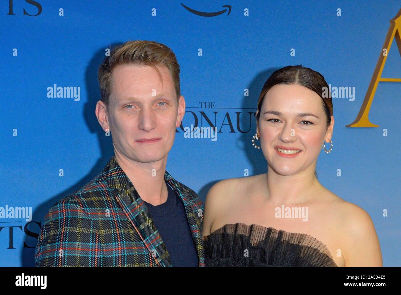 Director/Co-Writer/Producer Tom Harper and Georgina Harper attend "The ...