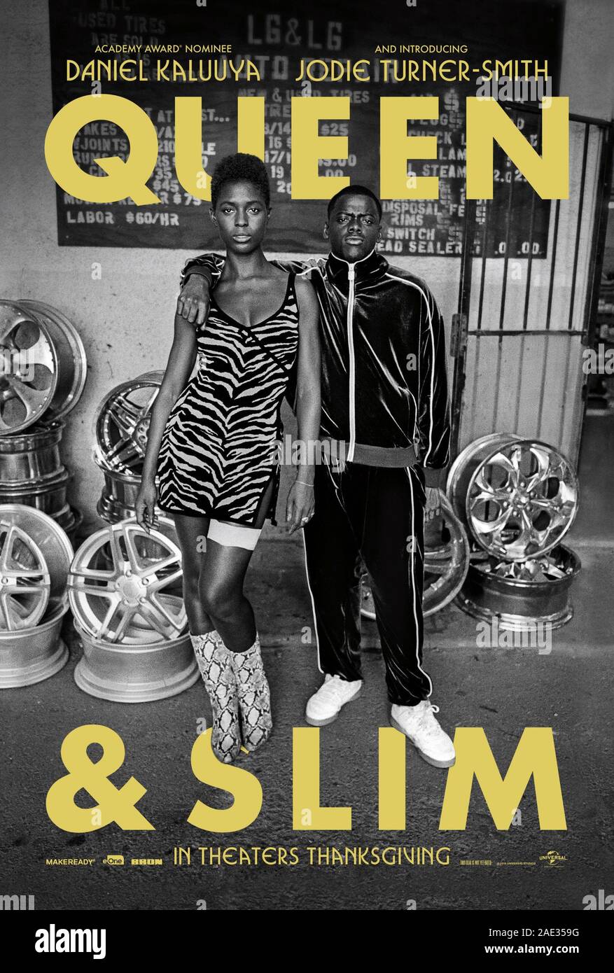 QUEEN & SLIM, (aka QUEEN AND SLIM), US advance poster, from left: Jodie ...