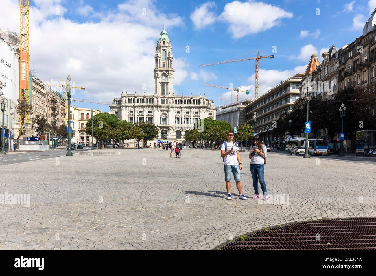 Camara Municipal do Porto- Porto Town Hall Stock Photo - Alamy