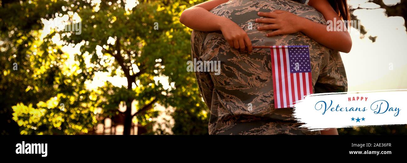Composite image of veterans day Stock Photo - Alamy