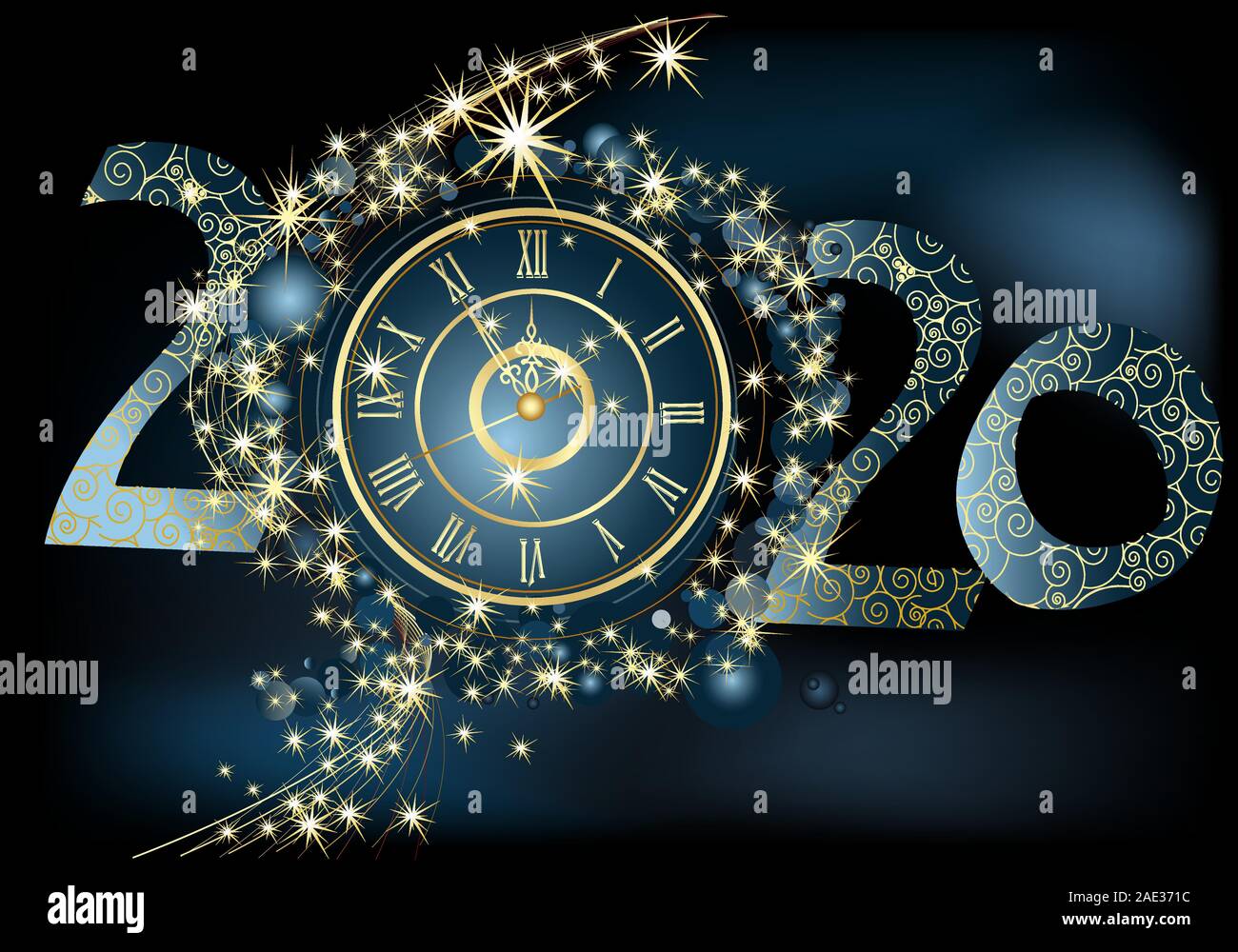 Yaer vector vectors hi-res stock photography and images - Alamy