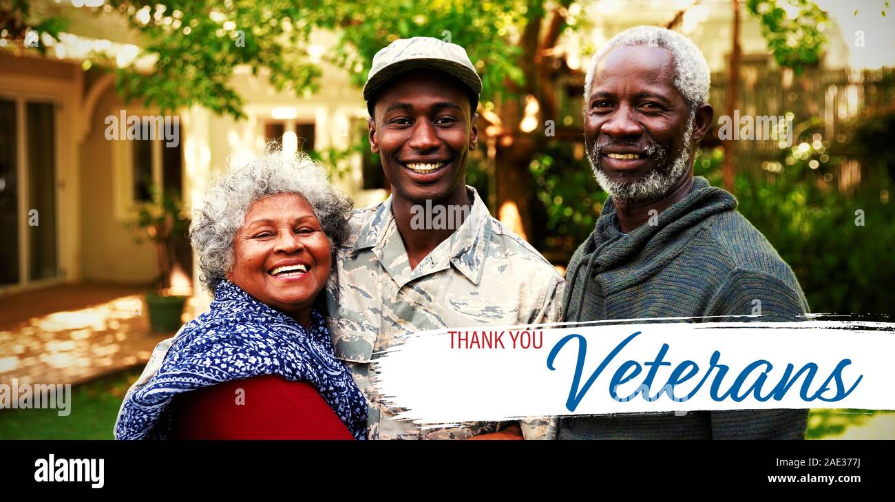 Composite image of veterans day Stock Photo - Alamy
