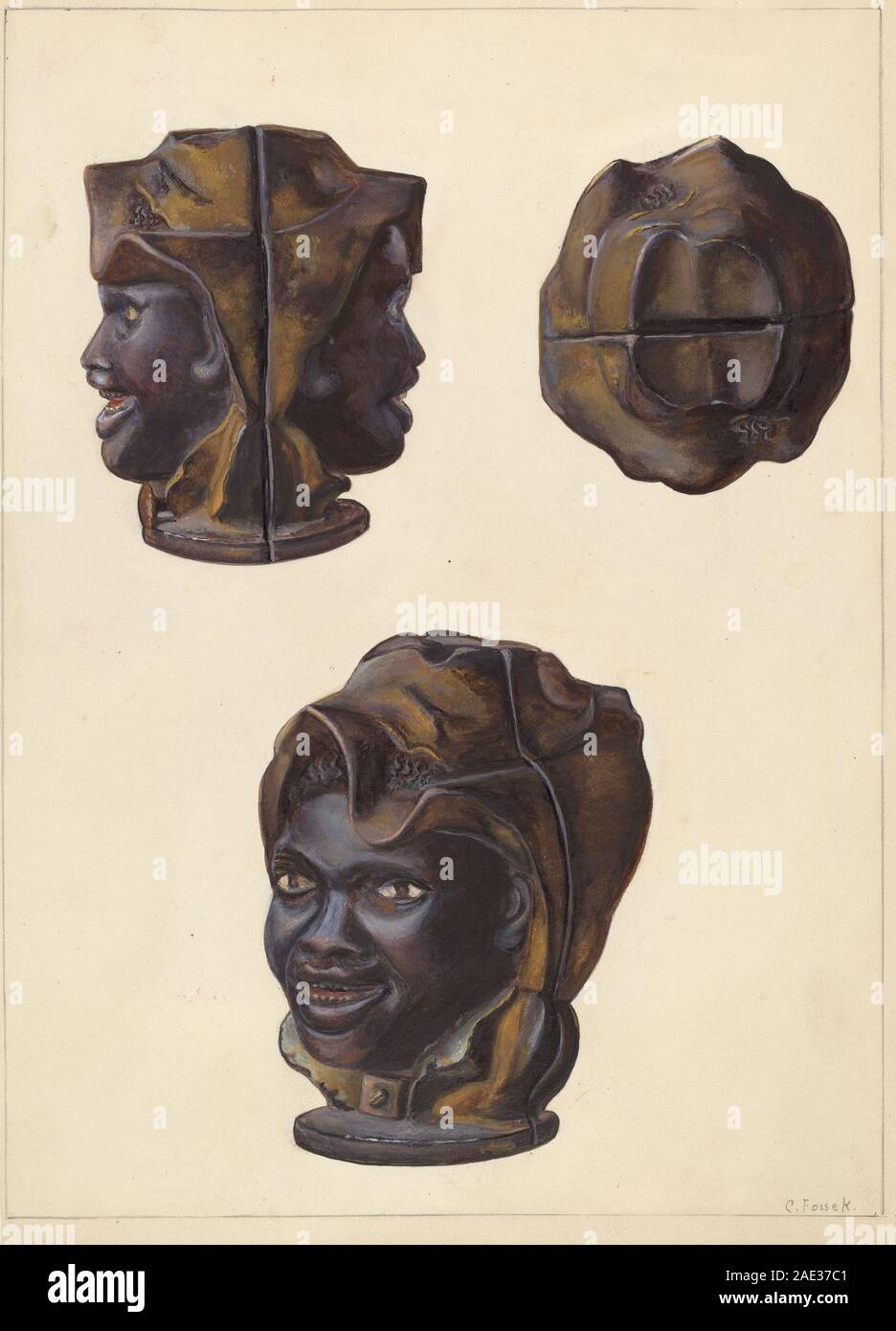 Double faced head hi-res stock photography and images - Alamy