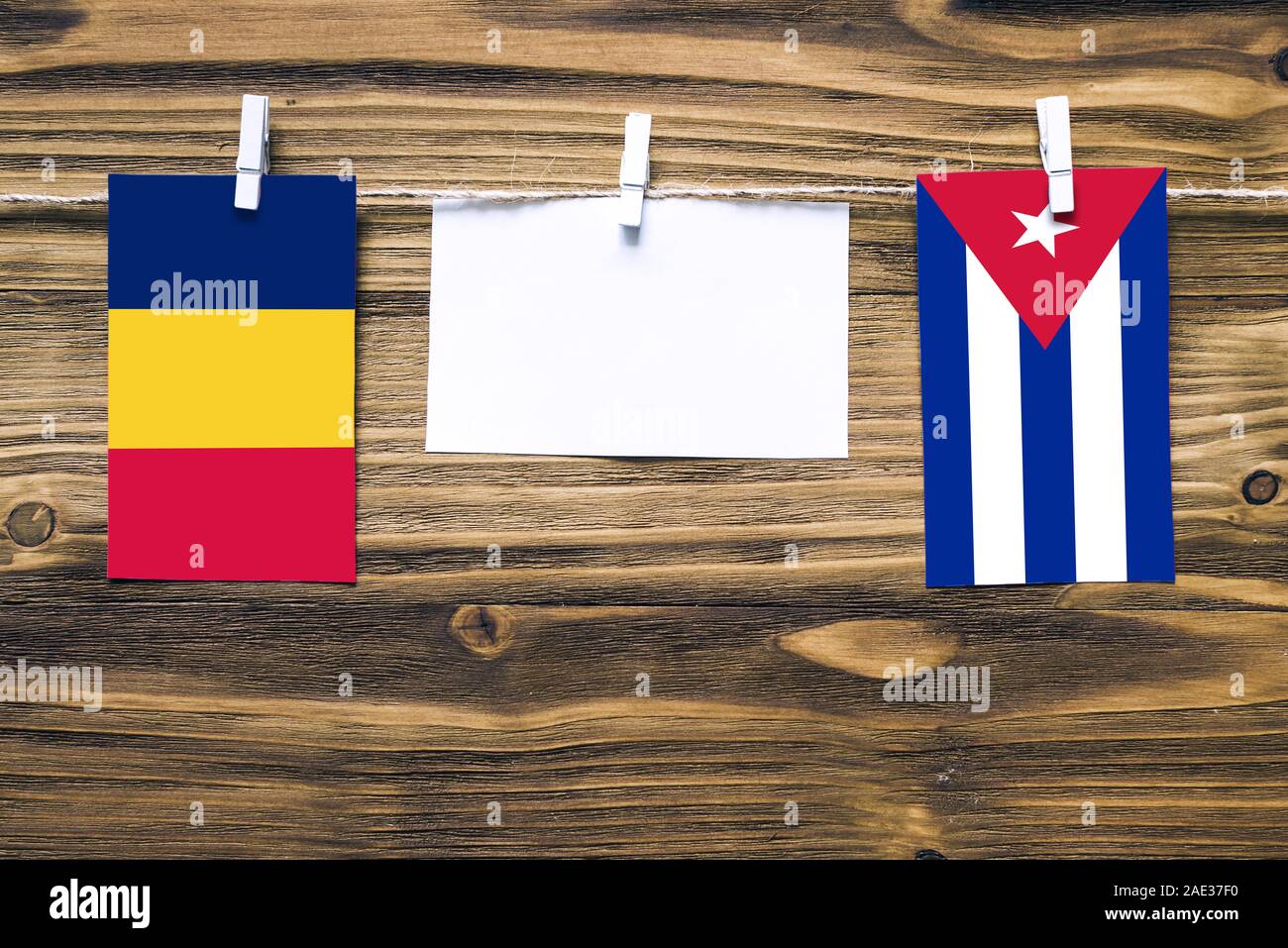 Cuba chad flag hi-res stock photography and images - Alamy