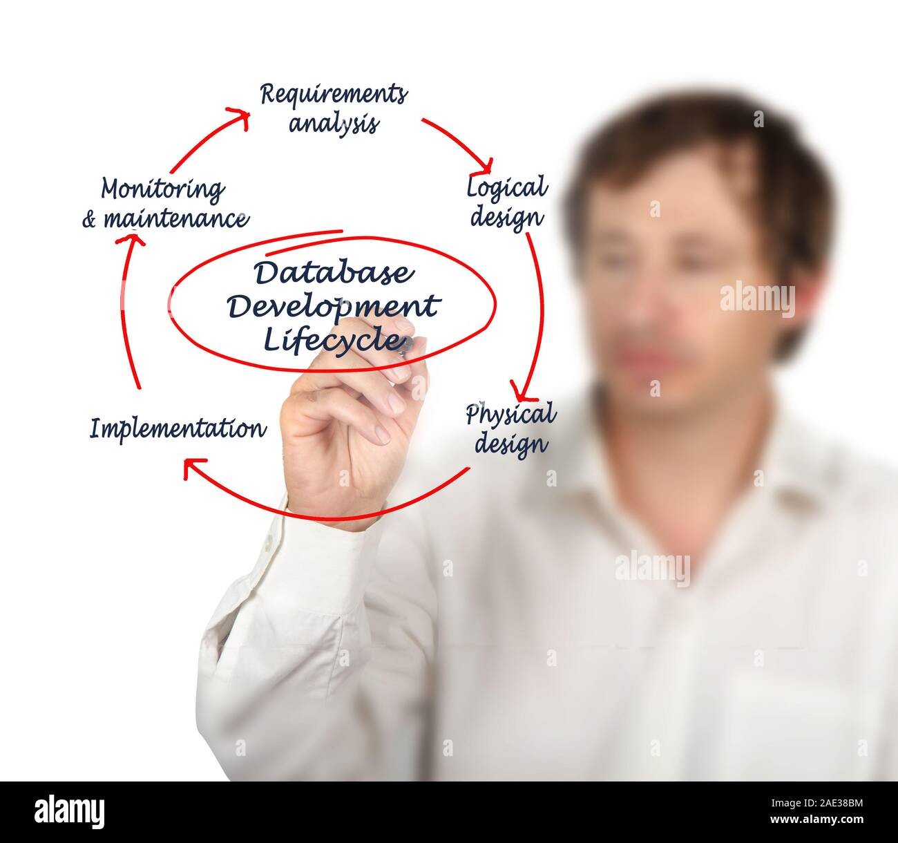 Database development lifecycle Stock Photo - Alamy