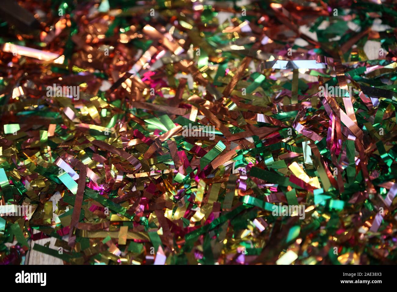 Confetti in amsterdam colorful macro background high quality Stock ...