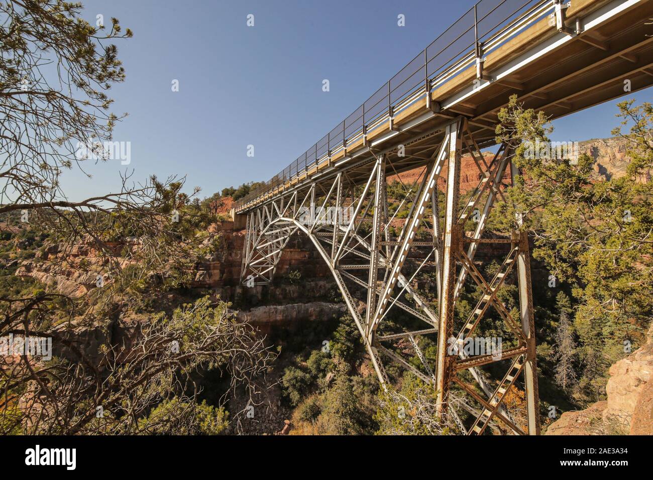 Midgley Bridge, Sedona, Arizona, USA Stock Photo - Alamy