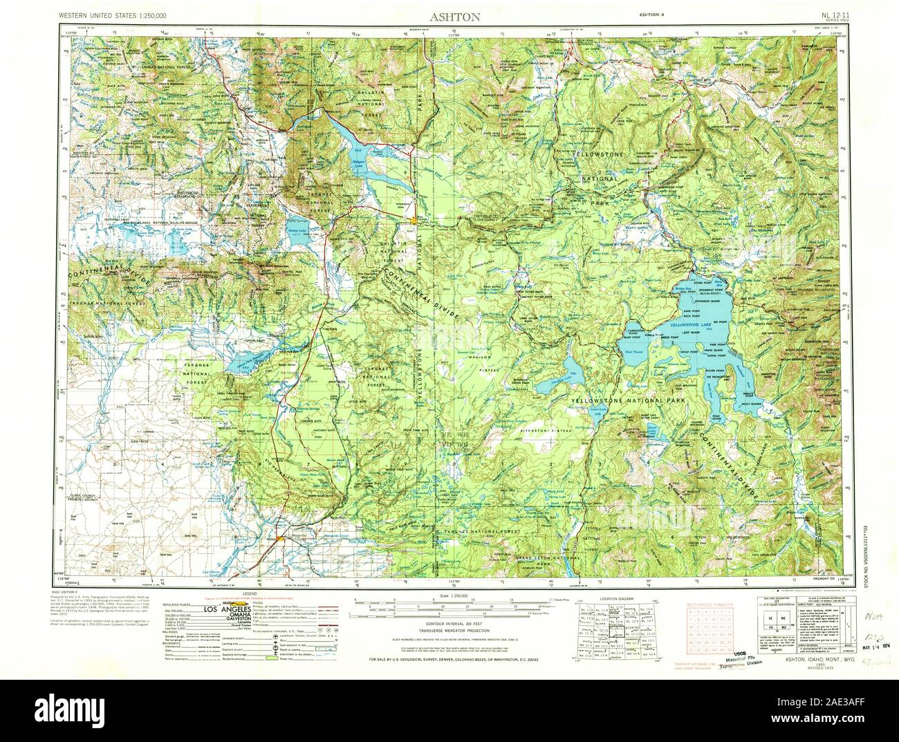 Ashton map Cut Out Stock Images & Pictures - Alamy