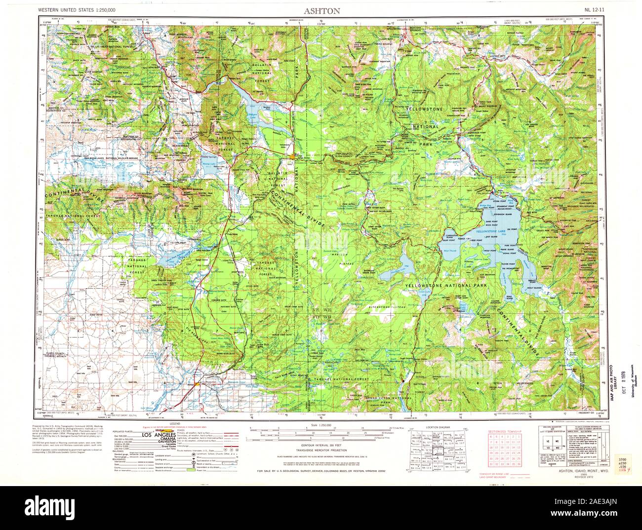 Ashton map Cut Out Stock Images & Pictures - Alamy