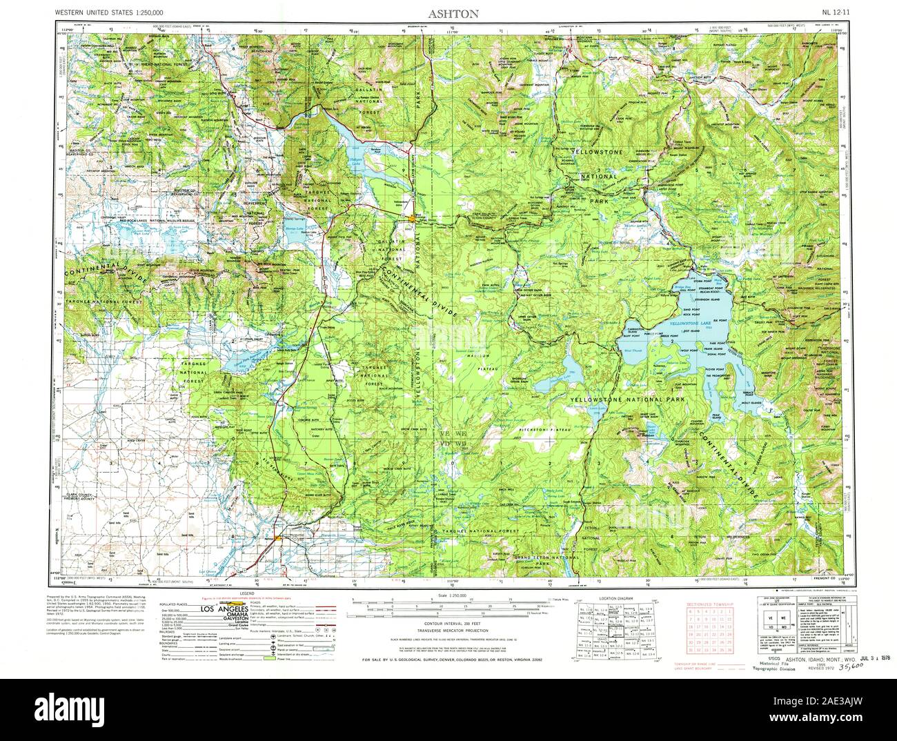 Ashton map Cut Out Stock Images & Pictures - Alamy