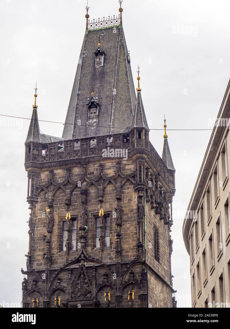 Praha prasna brana hi-res stock photography and images - Alamy