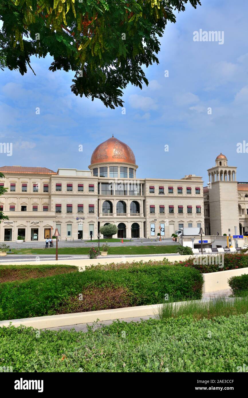 Doha, Qatar - Nov 20. 2019. Katara Plaza in Katara Village Stock Photo ...