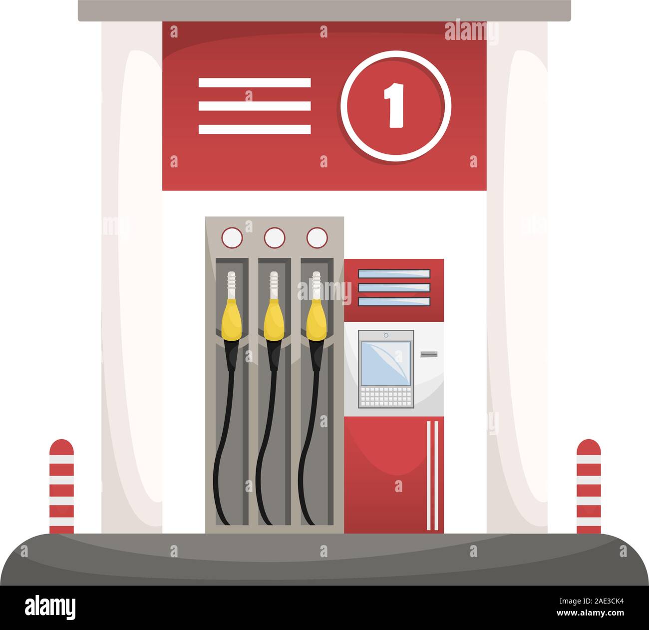 Gasoline Pump Vector