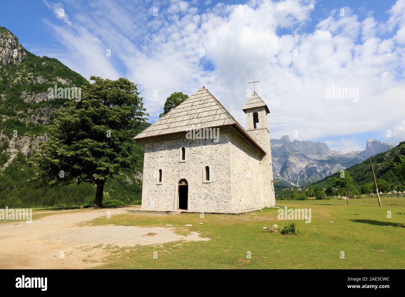 Theth church hi-res stock photography and images - Alamy