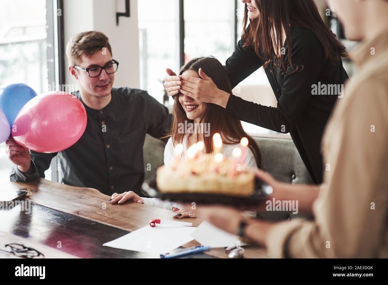 What it can be. One of employees have birthday today. Friendly ...