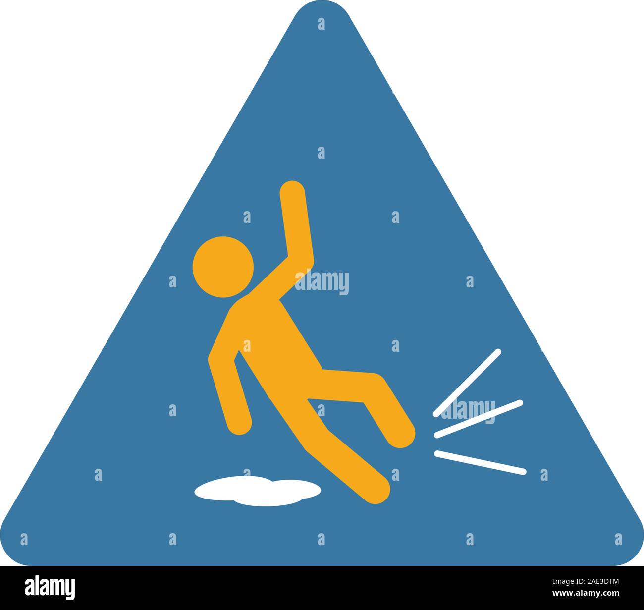 Wet Floor icon. Simple element from shopping center sign icons ...