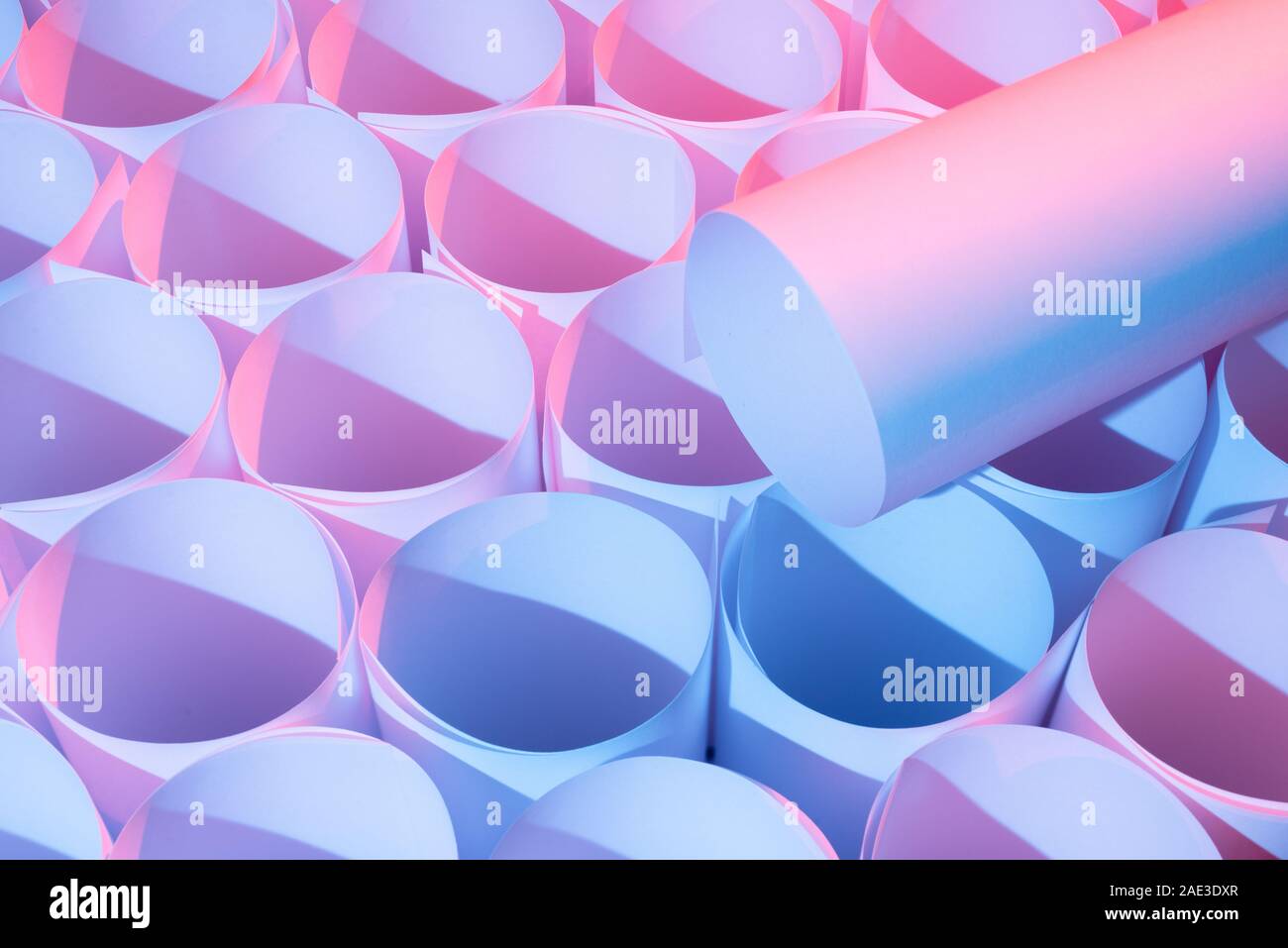 A rolled sheet of paper. Abstract background from scrolls Stock Photo ...