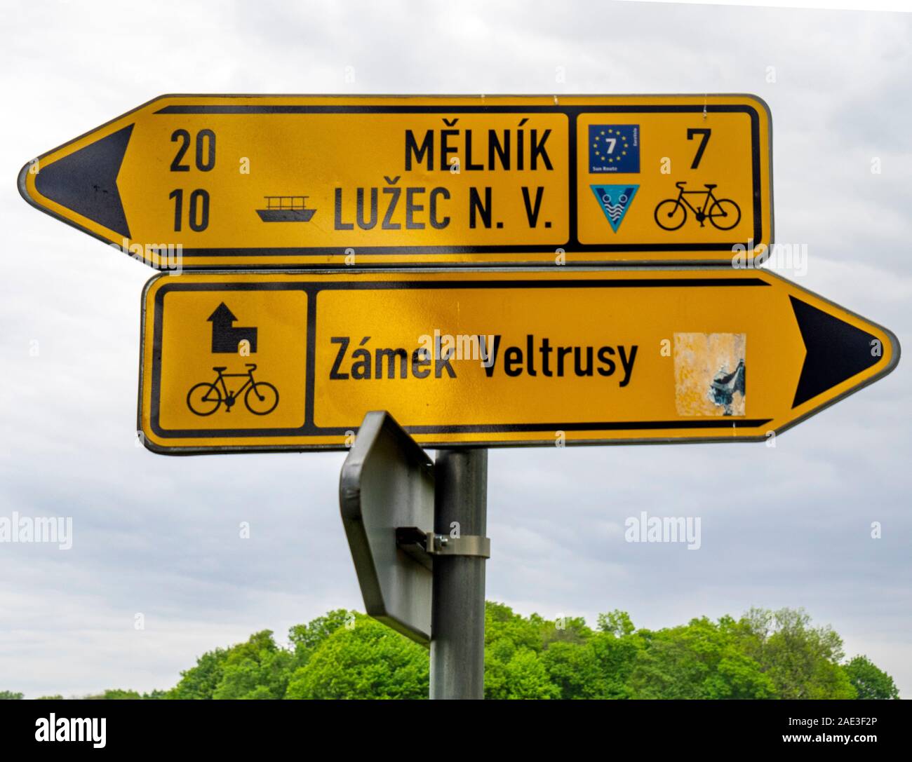 Eurovelo 7 hi-res stock photography and images - Alamy