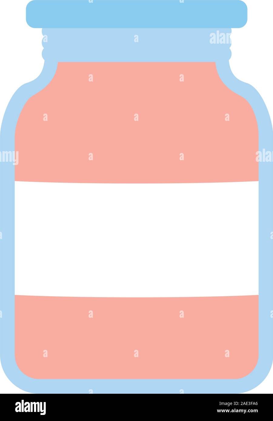 Cream pot plastic food Stock Vector Images - Alamy