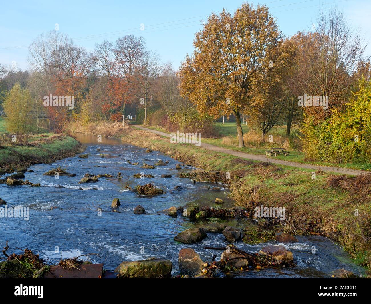river in germany Stock Photo - Alamy