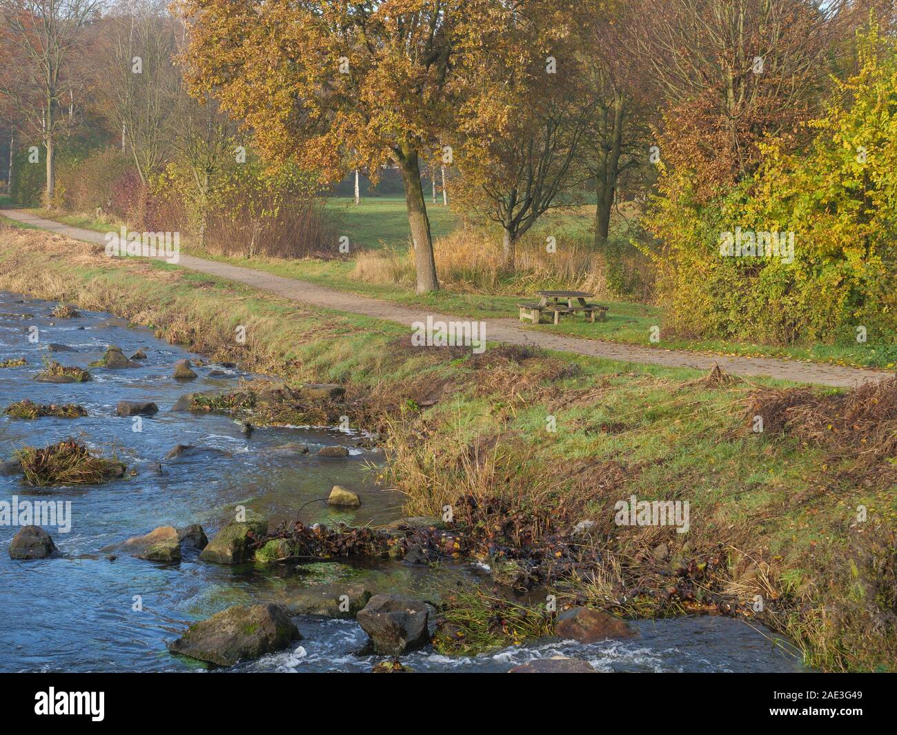 small wild river Stock Photo - Alamy