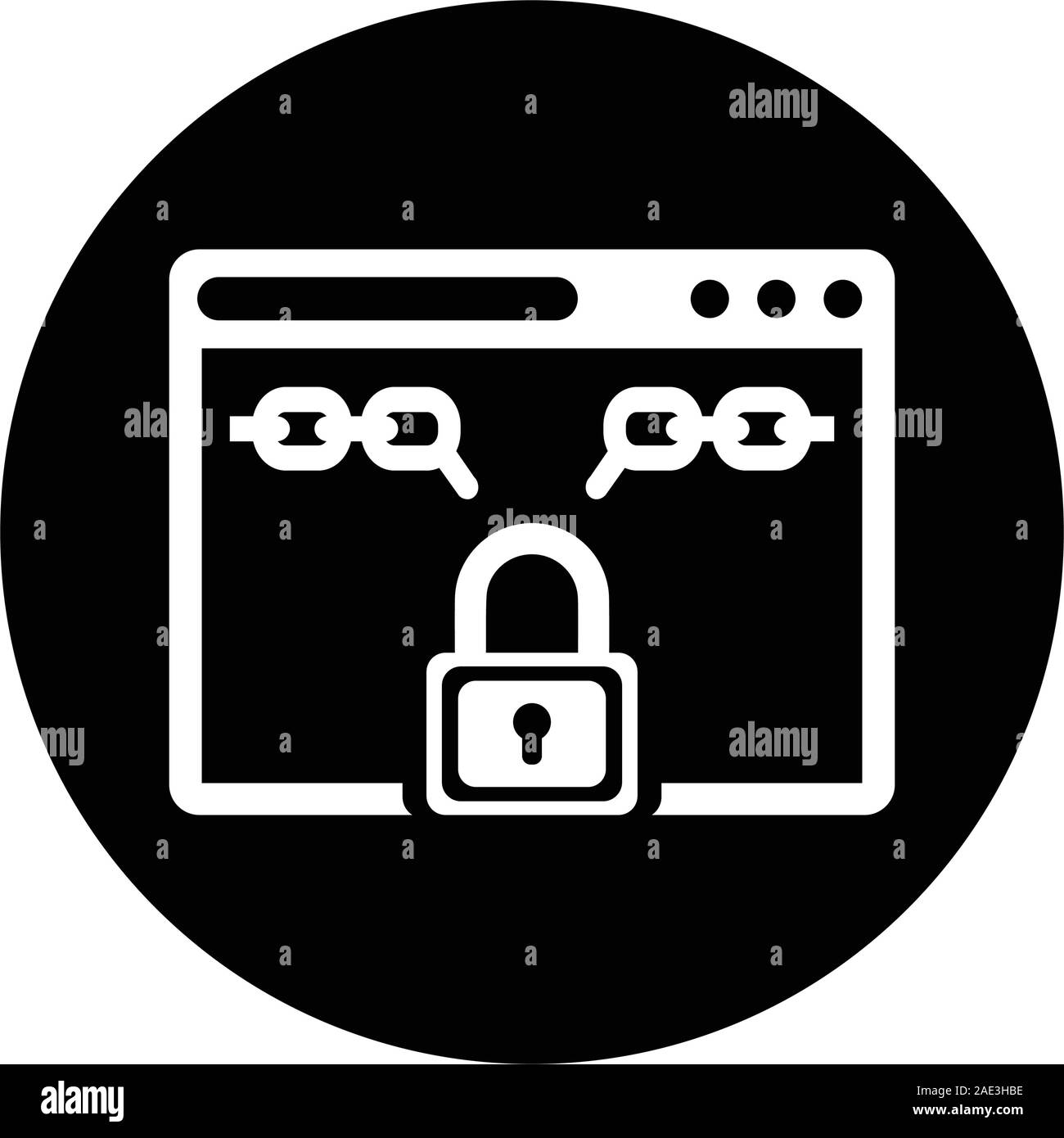 Cyber security shield key Black and White Stock Photos & Images - Alamy