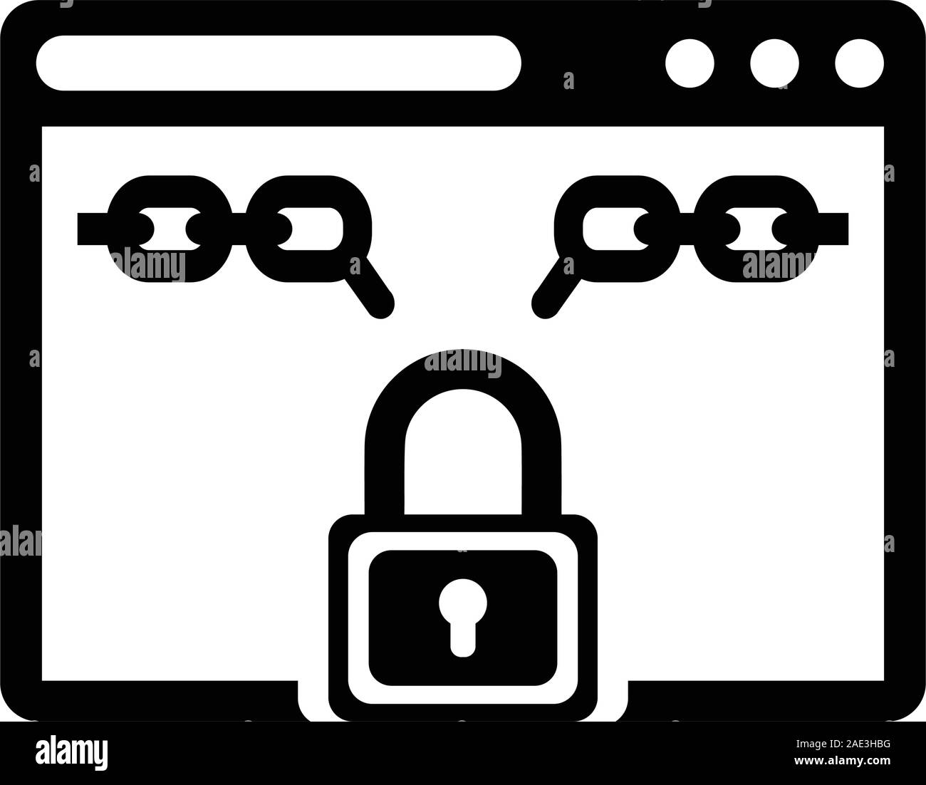 Cyber security shield key Black and White Stock Photos & Images - Alamy