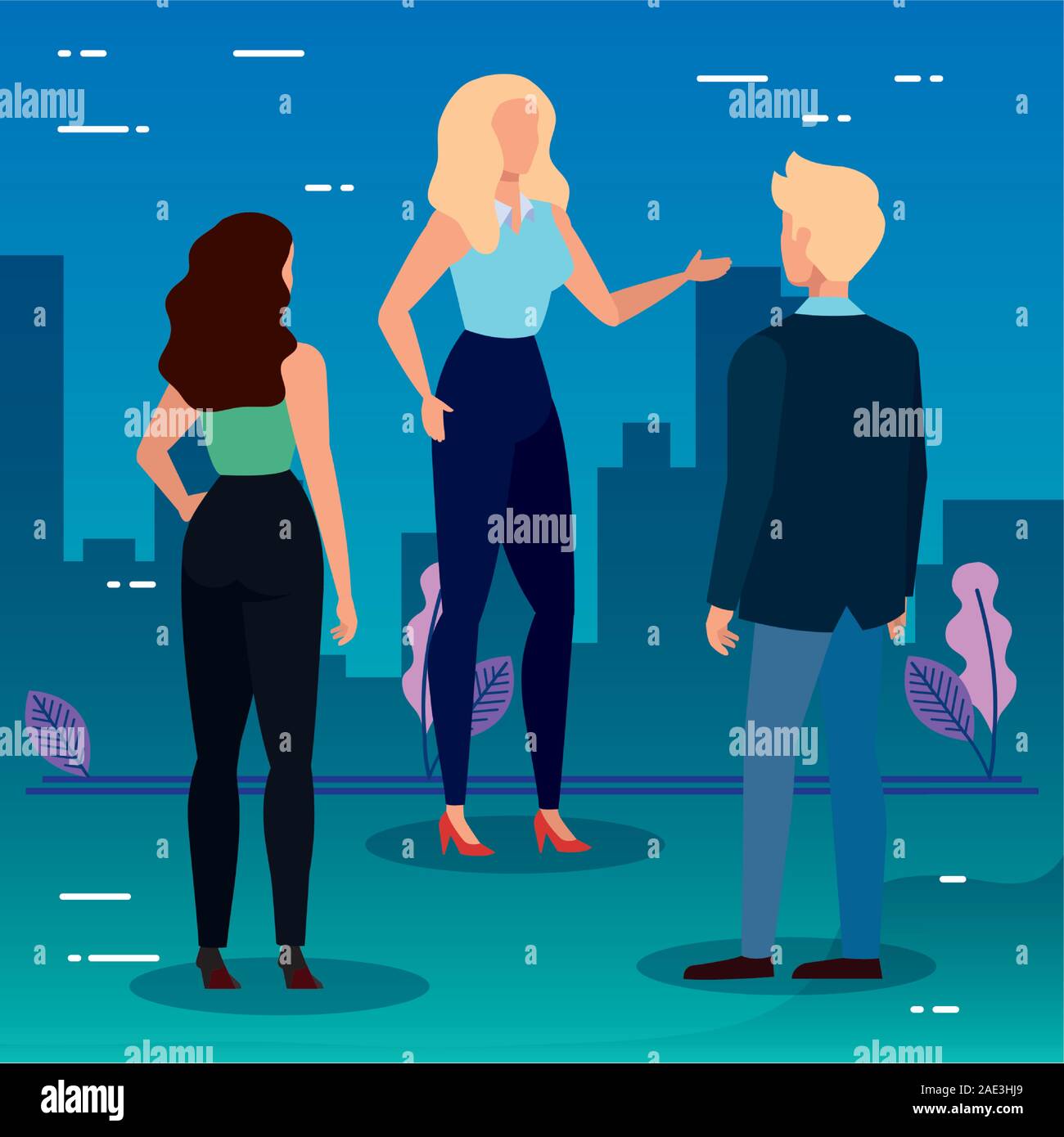 Women and man vector design Stock Vector Image & Art - Alamy