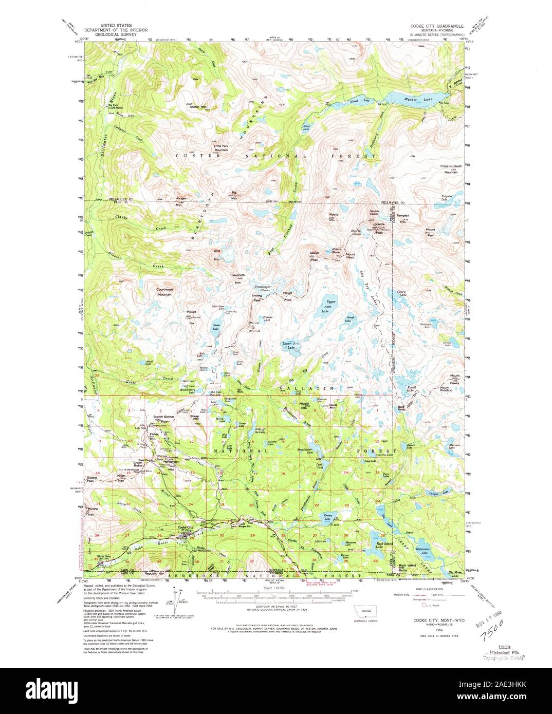 Cooke map Cut Out Stock Images & Pictures - Alamy