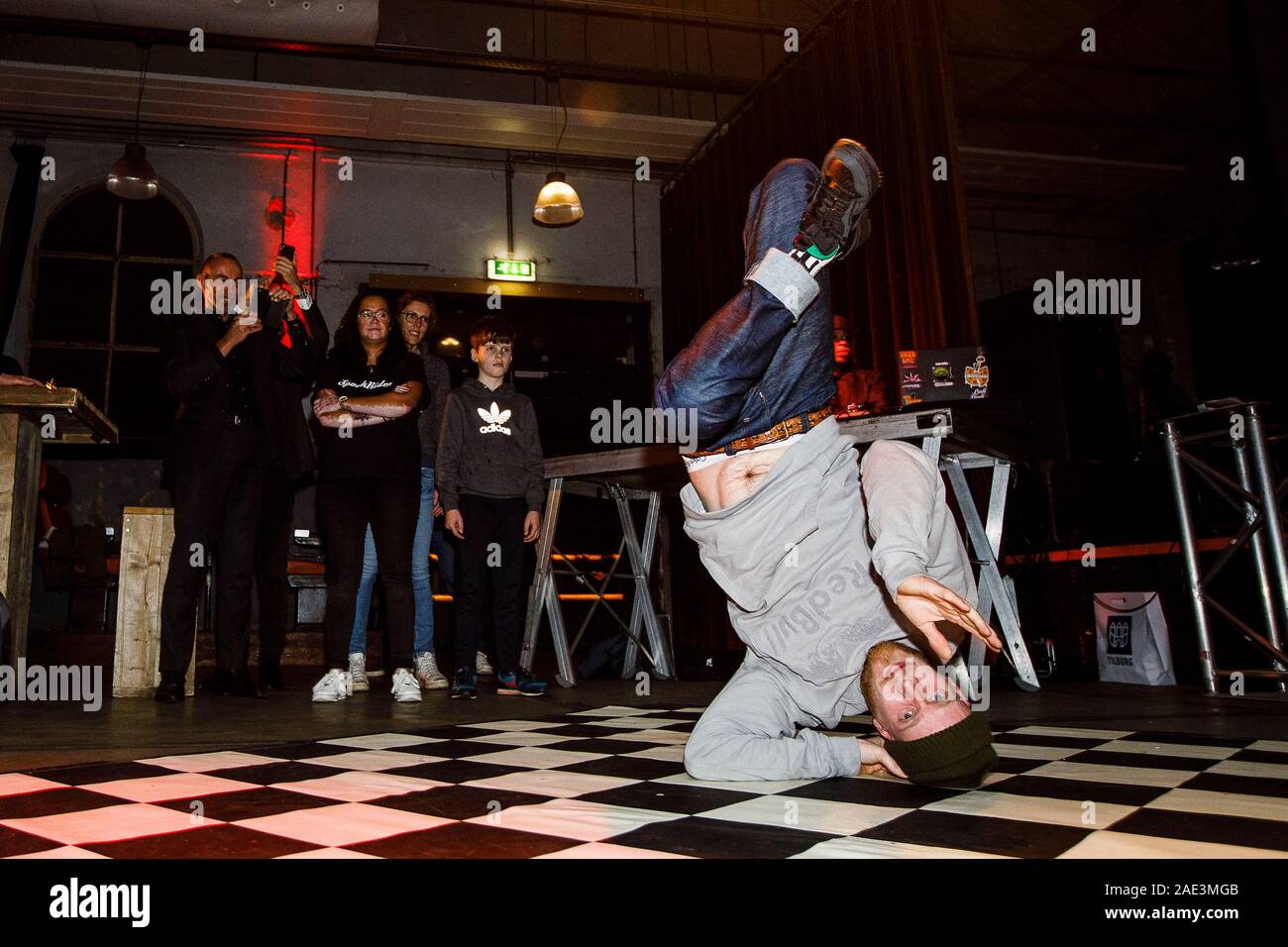 Tilburg, Netherlands. 06th Dec, 2019. TILBURG, Homage of Breakdance ...