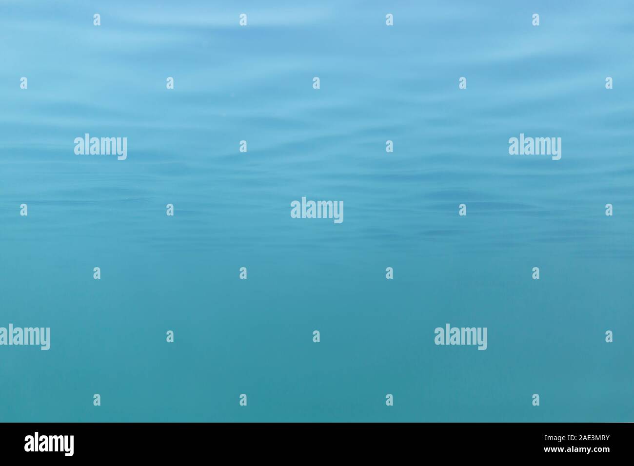 Picture of blue to green shades of water mass from under water. Fine ...