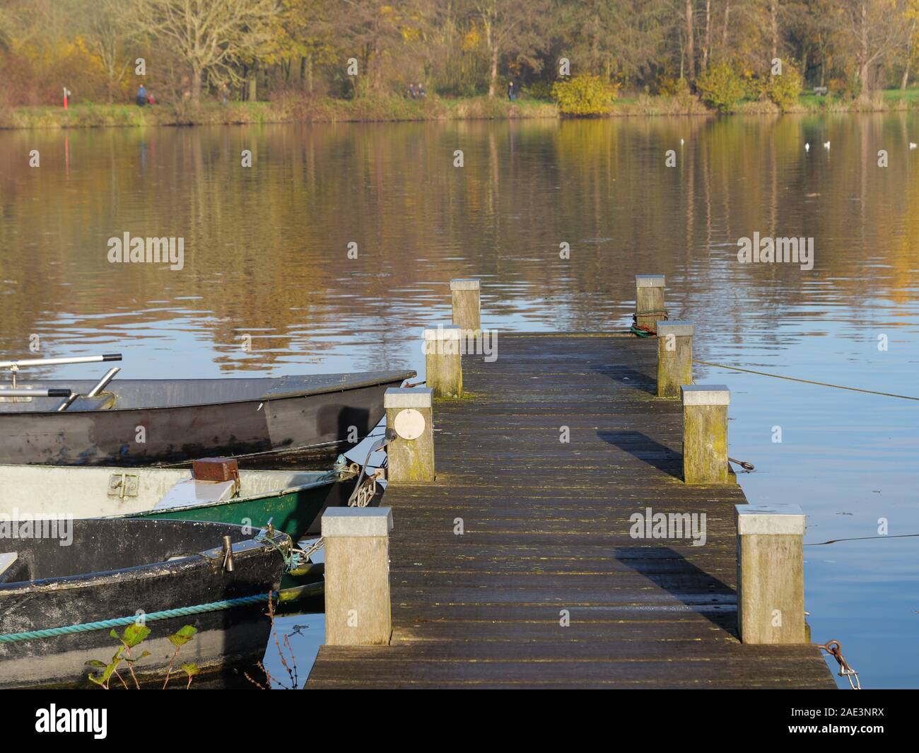 boats on a german lake Stock Photo - Alamy