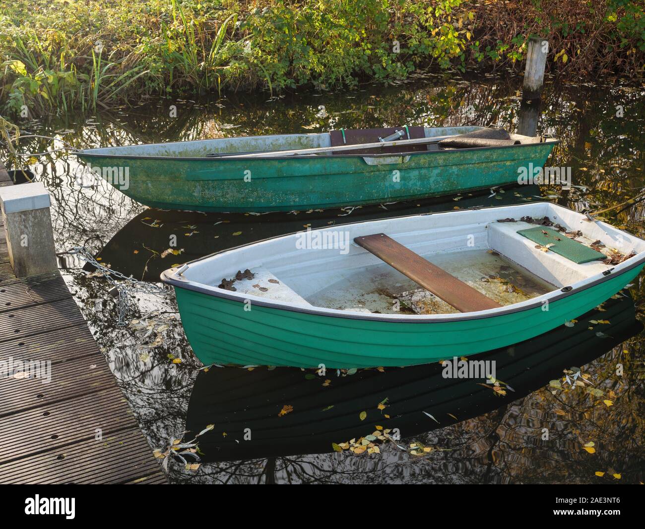boats on a german lake Stock Photo - Alamy