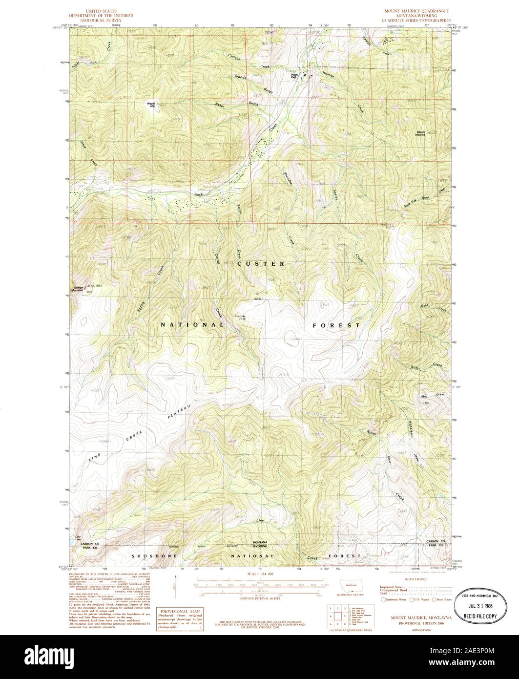 MT Mount Maurice 265611 1986 24000 Restoration Stock Photo - Alamy